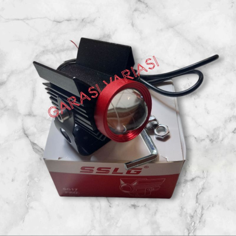 Jual LAMPU TEMBAK LED LASER D2 LASER MINI DEVIL EYE SSLG 25 WATT FOG ...