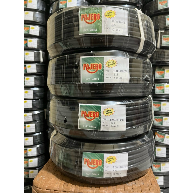 Jual kabel listrik/audio PAJERO 3x2,5 50 YARD (Serabut Tebal isi 3 ...