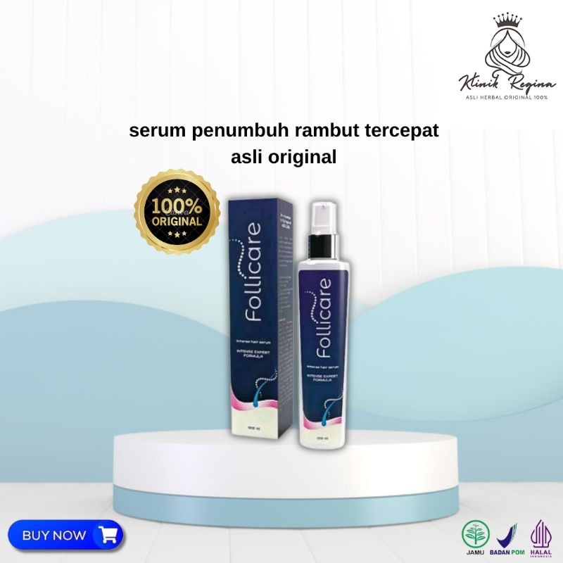 Jual FOLLICARE Asli Hair Serum Penumbuh Rambut Atasi Kebotakan Dan ...