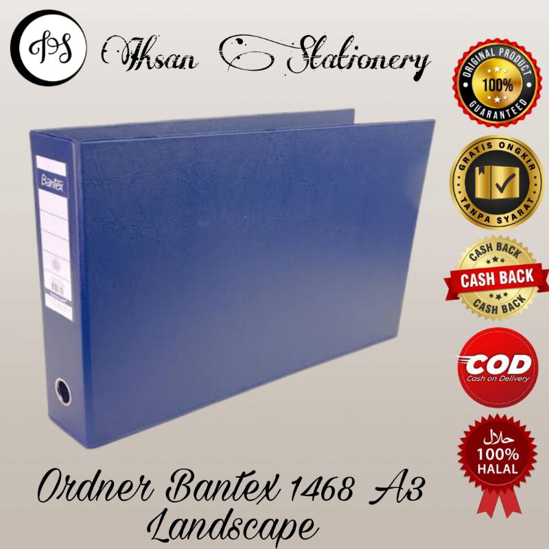 Jual Ordner Bantex 1468 A3 Landscape (1 Pcs) | Shopee Indonesia