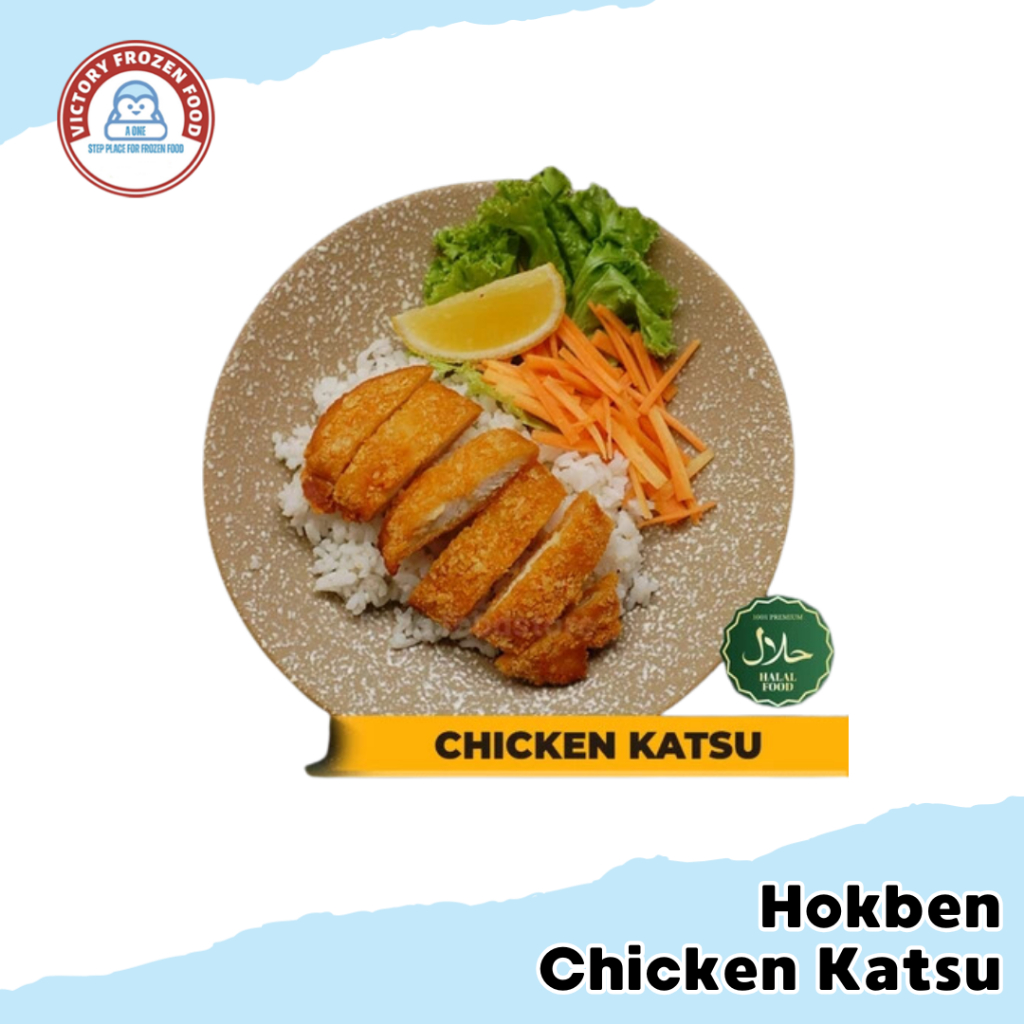 Jual Chicken Katsu Hokben/Ayam Katsu Bento/Victory Frozen Food | Shopee ...