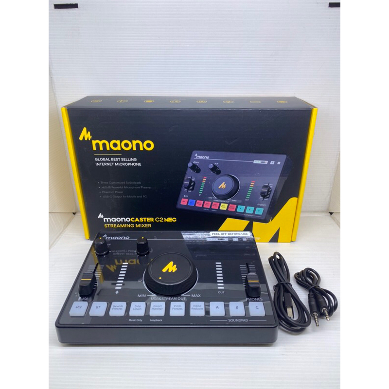 Jual Original MAONO AMC2 neo soundcard one stop mixer sound card AMC 2 ...