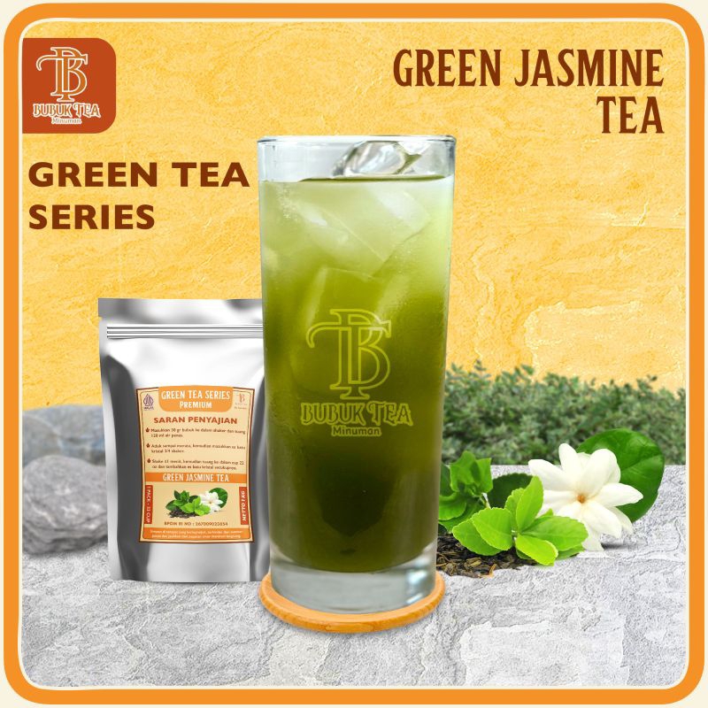Jual BUBUK MINUMAN GREEN JASMINE TEA PREMIUM 1KG TEH HIJAU | Shopee ...