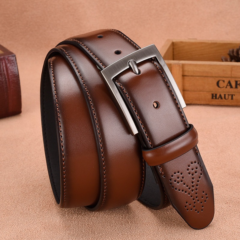 Jual WF020238 Belt Sabuk Kulit Asli/Gesper Kulit Pria/ Sabuk Formal ...