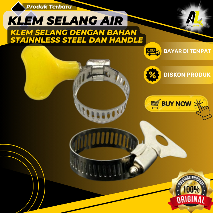 Jual KLEM SELANG, KLEM RING STAINLESS ANTI KARAT KLEM GAS, KLEM KRAN ...
