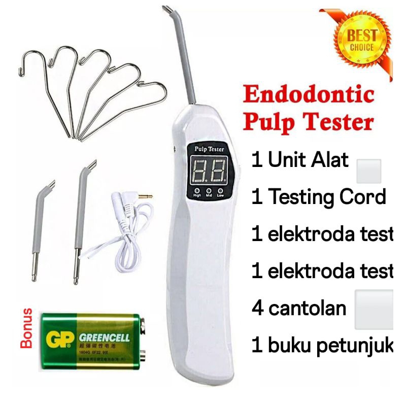 Jual Alat Uji Syaraf Gigi fungsi vitalitas gigi Pulp Tester Dental Test ...