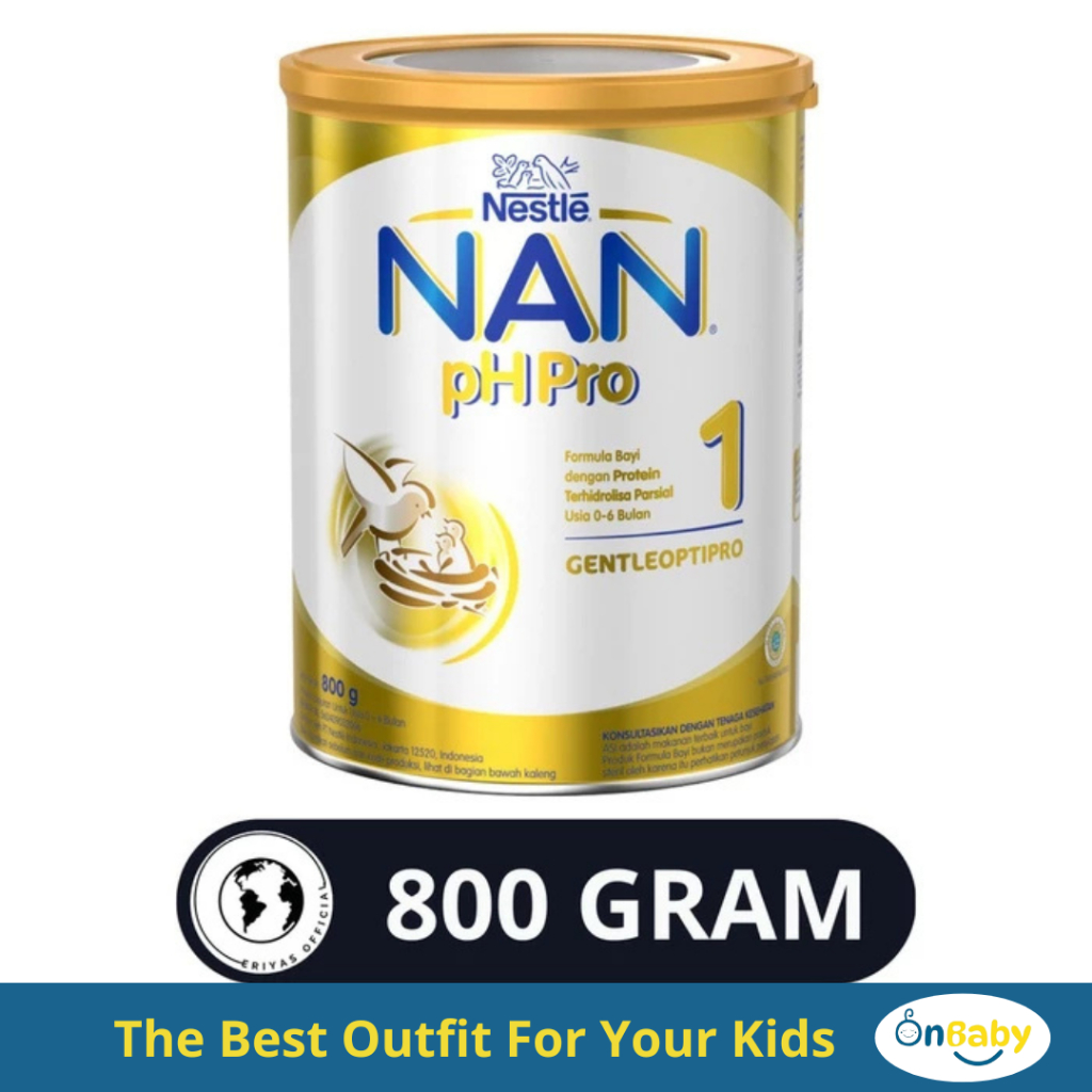 Jual Nestle NANKID PHPRO 1 Plain Susu Formula 0-6 Bulan 800 Gr Gram (ED ...