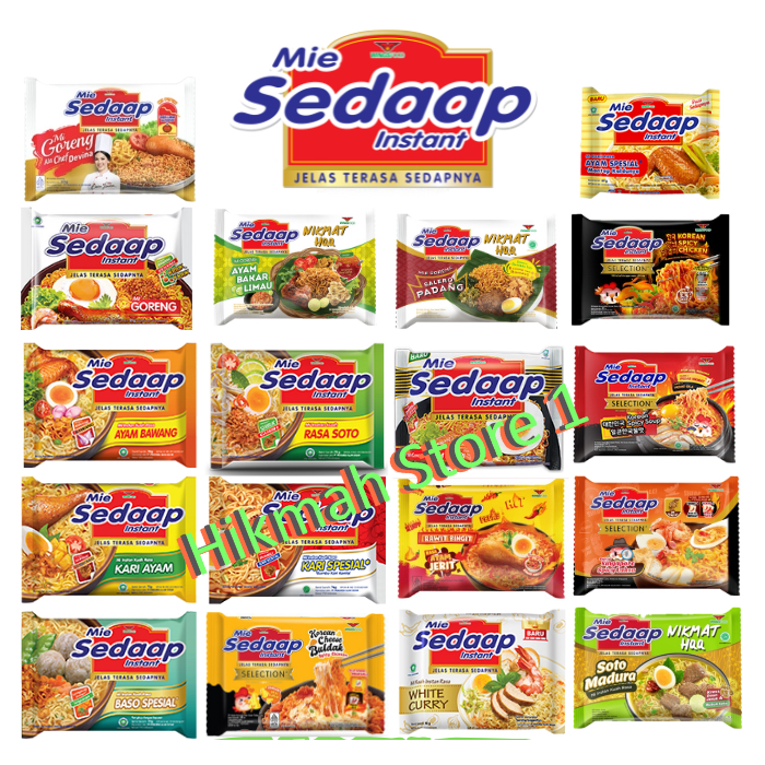 Jual Mie Sedaap Instant Korean Spicy Chicken / Mie Sedap All Variant ...