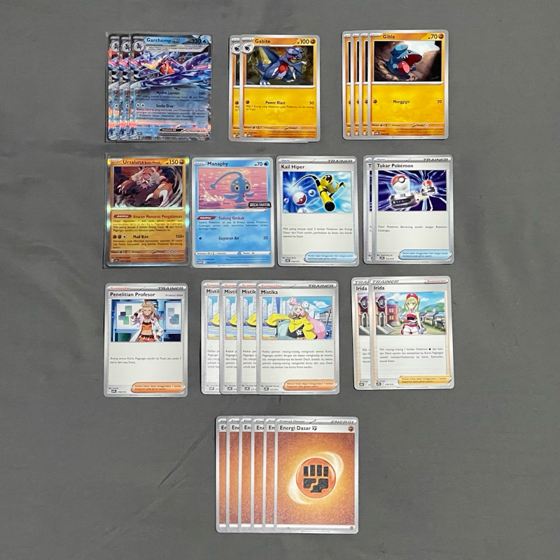Jual Core Deck Garchomp EX - Pokemon TCG Indonesia | Shopee Indonesia
