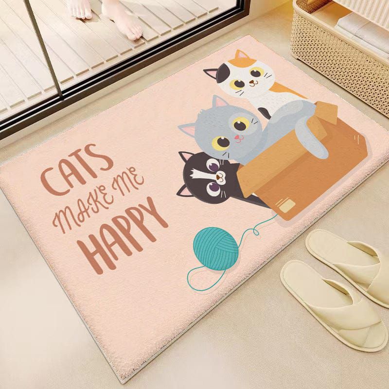 Jual Keset Anti Slip Kamar Mandi Polyester 40x60cm Premium Mat | Keset ...