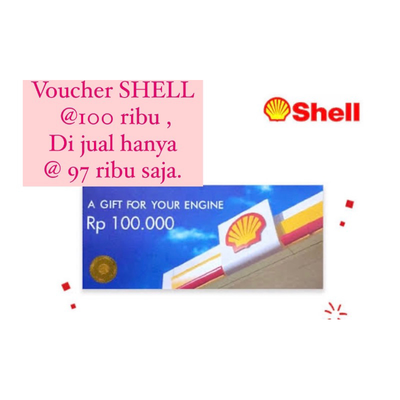 Jual VOUCHER SHELL 100 RIBU , TERMURAH!!! | Shopee Indonesia
