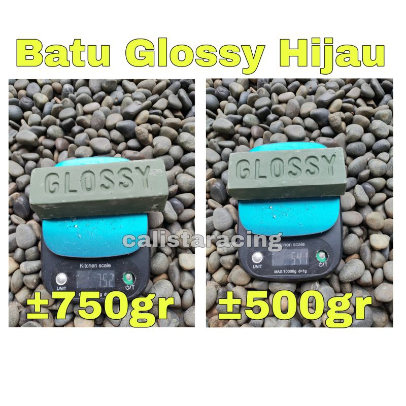 Jual Batu Hijau Glossy ijo Poles / Compound/ Batu Hijau/ Langsol Glossy ...
