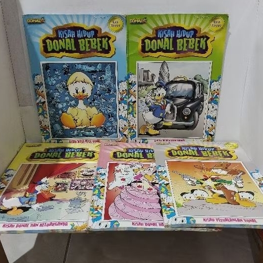 Jual KOMIK DONAL BEBEK EDISI KOLEKSI (5BUKU) | Shopee Indonesia