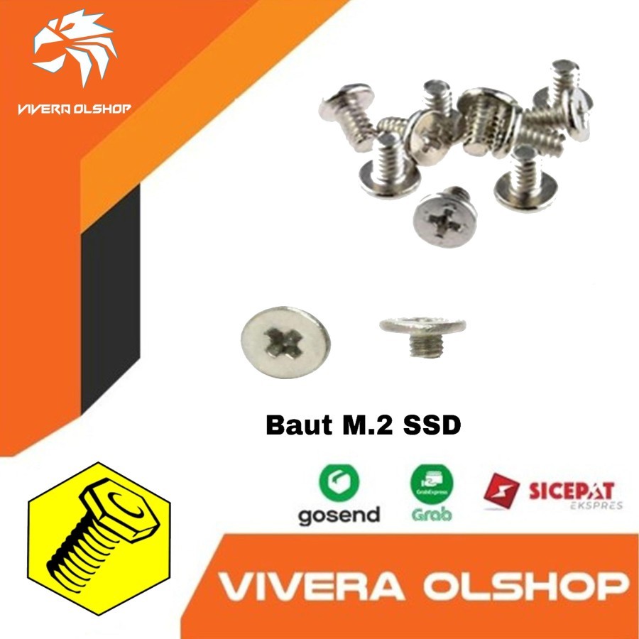 Jual BAUT SSD NVME BAUD / SKRUP SCREW M.2 M2 M 2 | Shopee Indonesia