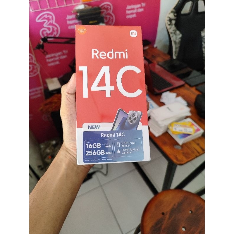 Jual XIAOMI REDMI 14C 6/128GB NEW GARANSI RESMI | Shopee Indonesia