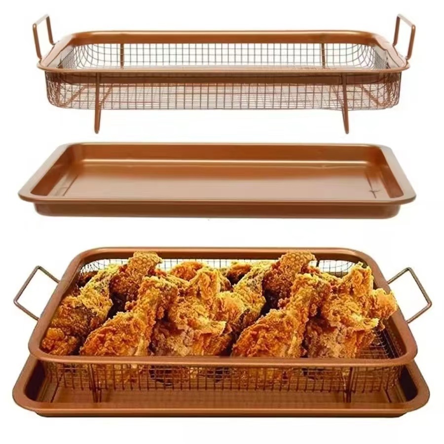Jual (READY STOK) Oven Air frying TRAY Nampan Stainless Food Grade ...