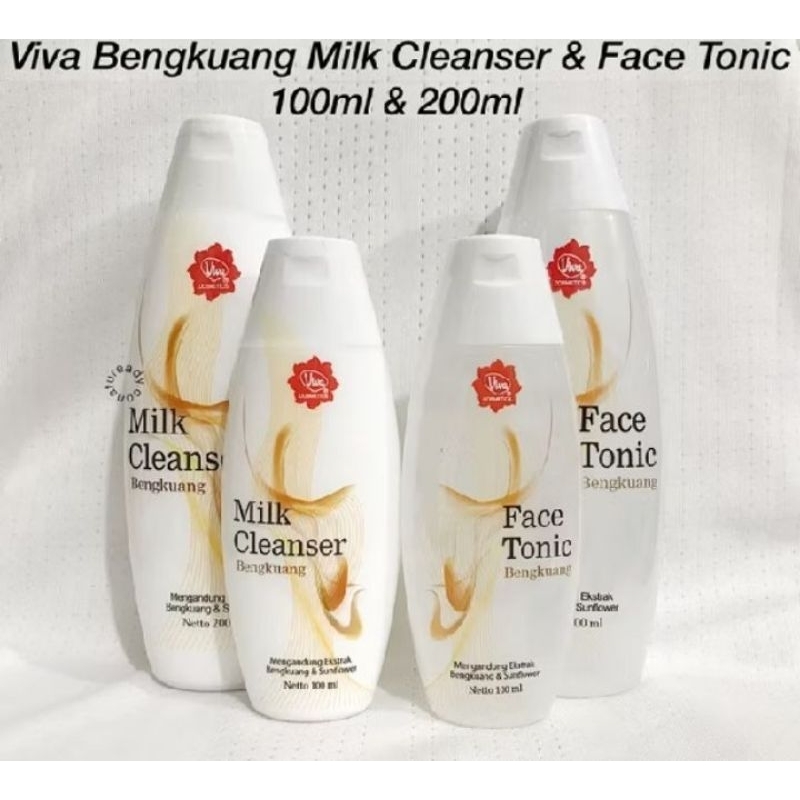 Jual Viva Milk Cleanser dan Face Tonic Bengkoang 100ml & 200ml | Shopee ...