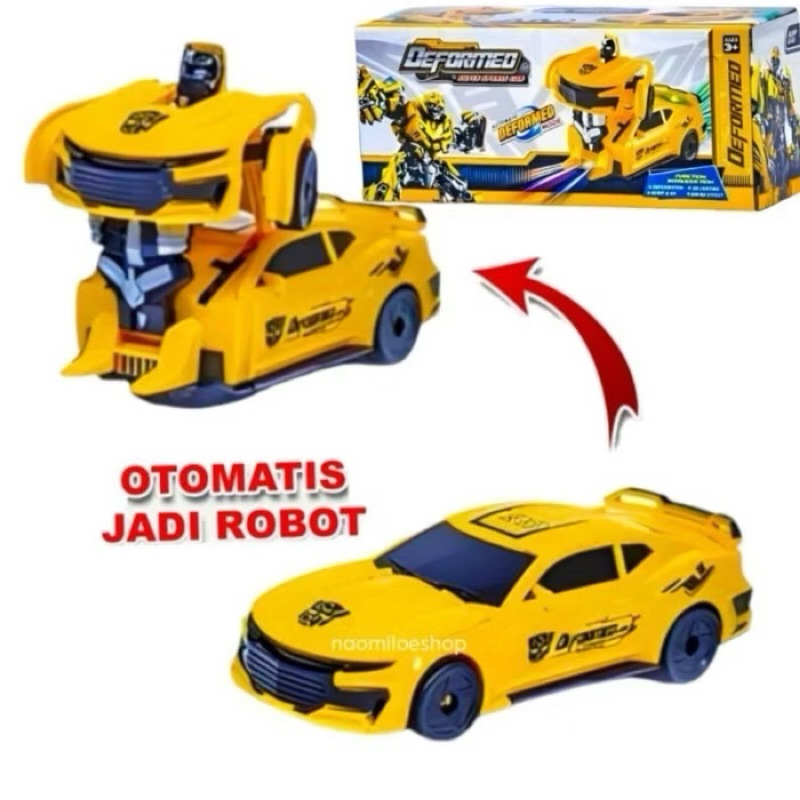 Jual 2in1 Mainan bumble bee robot jadi mobil mobilan cars mainan mobil ...