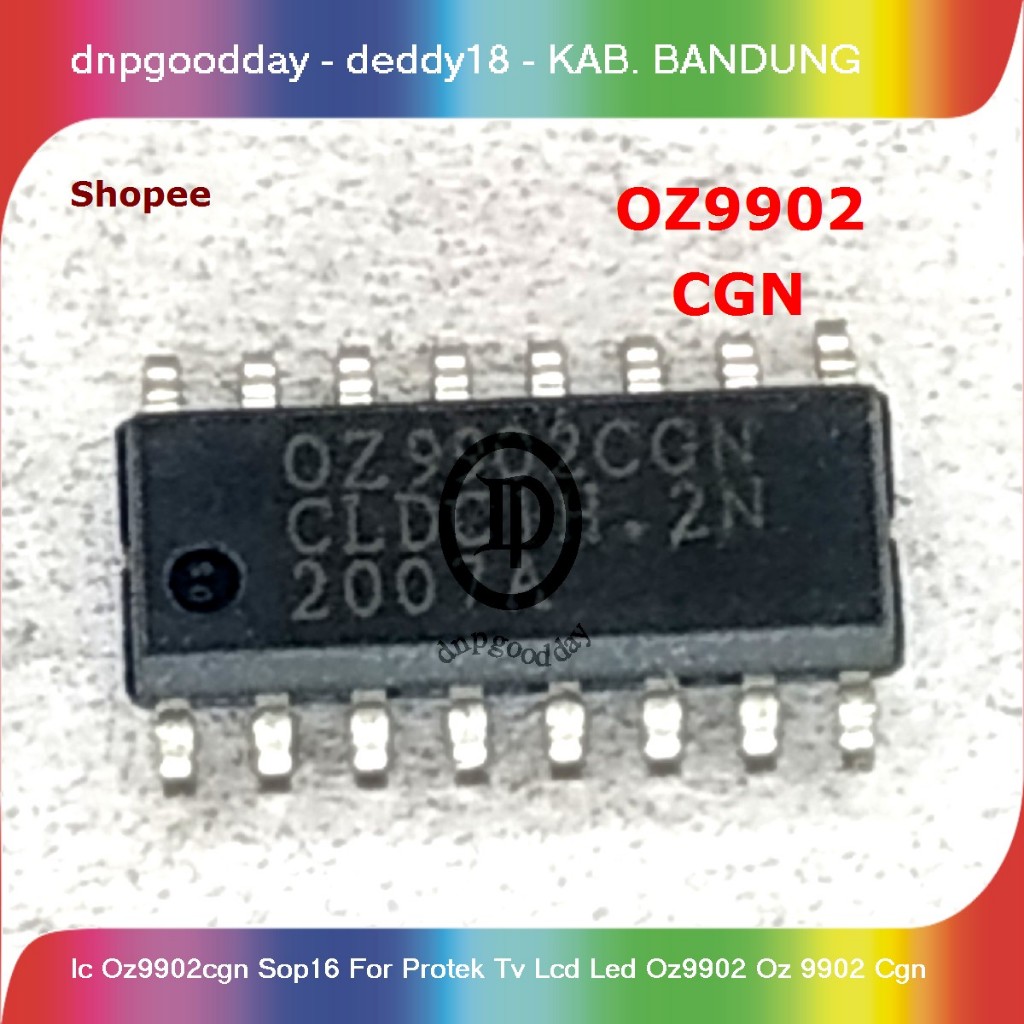 Jual ic oz9902cgn sop16 for protek tv lcd led oz9902 oz 9902 cgn | Shopee Indonesia