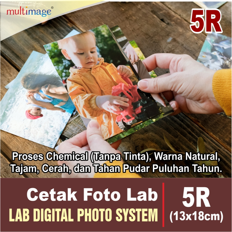 Jual Cetak Foto 3R Lab Photo Print D3R Ukuran 13 x 18 cm (5 x 7 inchi) | multimage Photolab ...