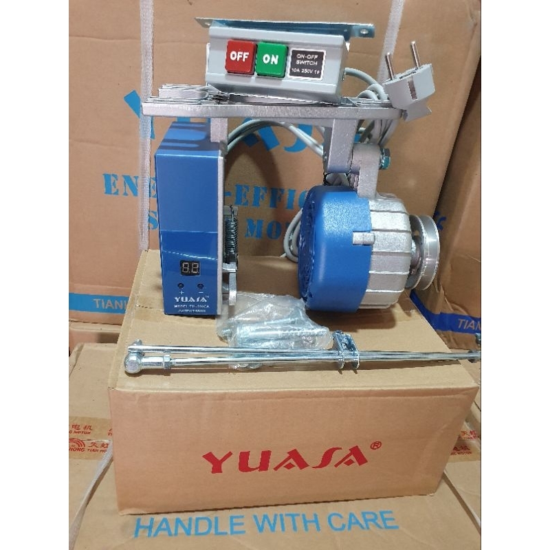 Jual dinamo servo serko serco penggerak mesin obras overdeck jahit ...