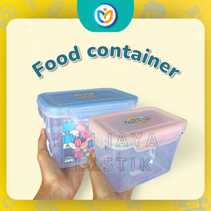 Jual KOTAK PENYIMPANAN MAKANAN (food container) - wadah box untuk ...