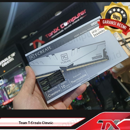 Jual Team T-Create Classic DDR4 PC25600 Dual Channel 16GB (2x8GB ...
