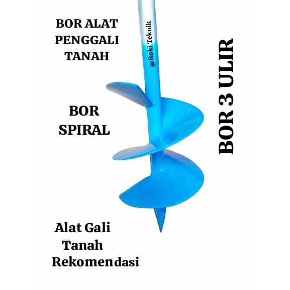 Jual BOR / Biopori Bor Tanah Manual /Bor Pembuatan Lubang Tanah ...