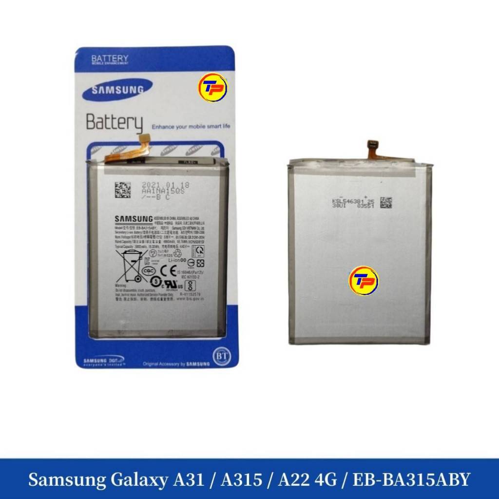 Jual Baterai Battery Samsung Galaxy A31 / A22 4G / A310 / A510 / A50 ...