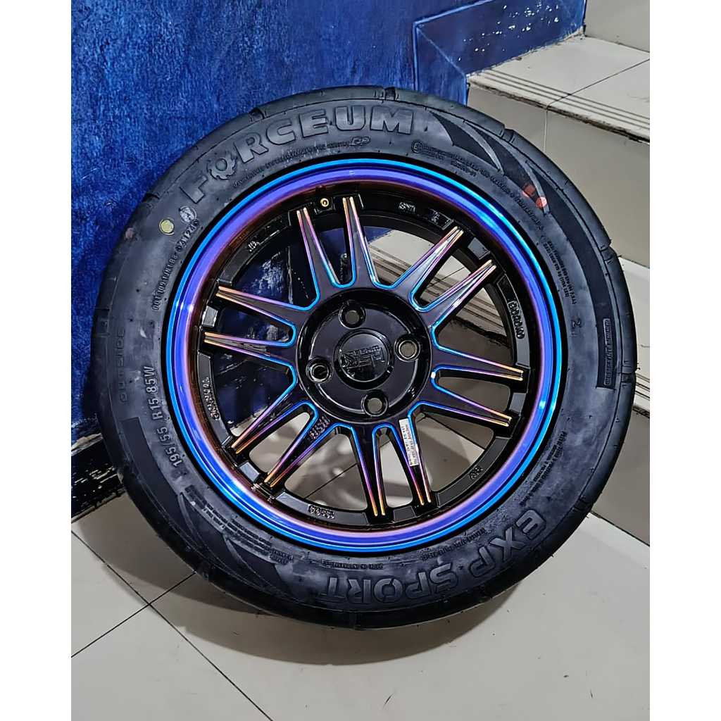 Jual PAKET MURAH VELG+BAN R15 UNTUK YARIS JAZ MASDA2 VIOS BRIO DLL LUBANG PCD 4X100 HSR BOROKO ...