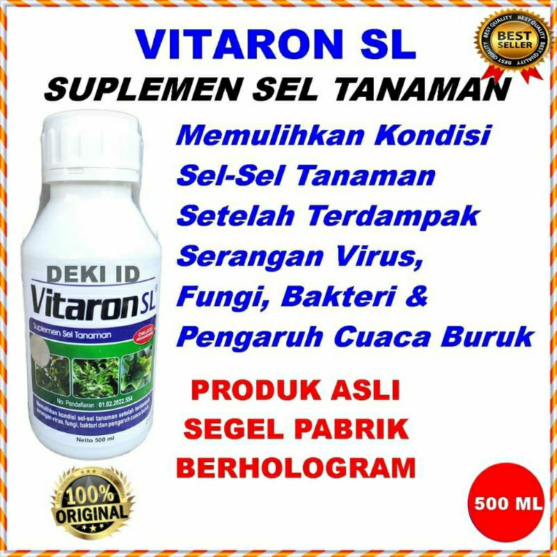 Jual VITARON SL 500ml ) Suplemen Sel segala jenis Tanaman | Shopee ...