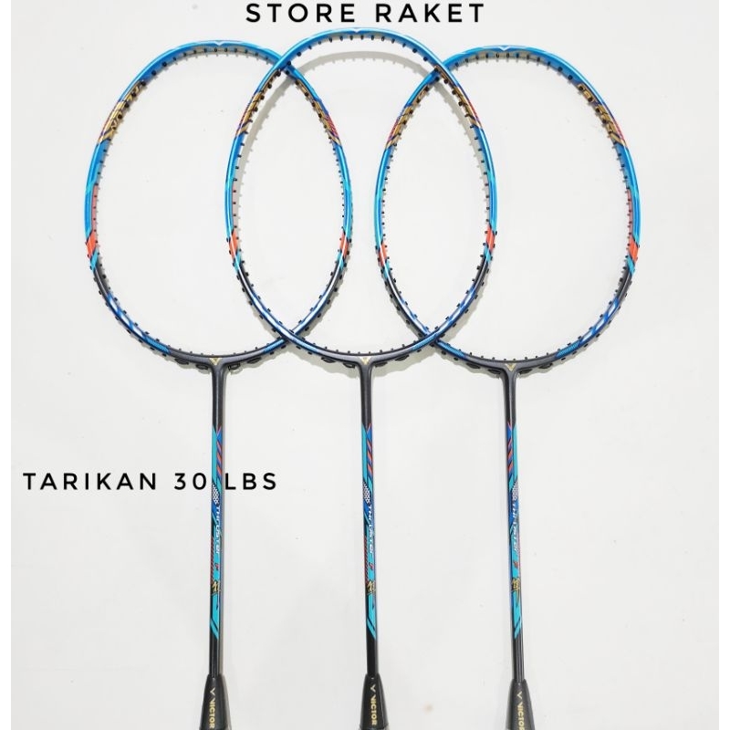 Jual RAKET BADMINTON VIKTOR THRUSTER F FALCON 32 LBS SIAP PAKAI ...
