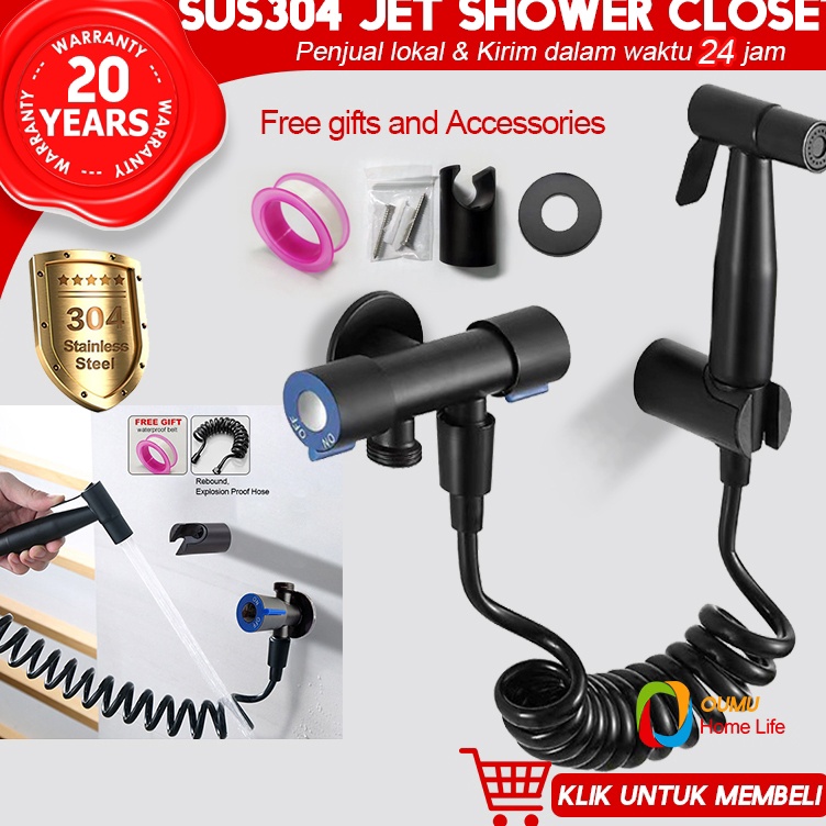 Jual Garansi Terhemat SUS34 Jet Shower ClosetKran Cabang 2Jet Washer ...