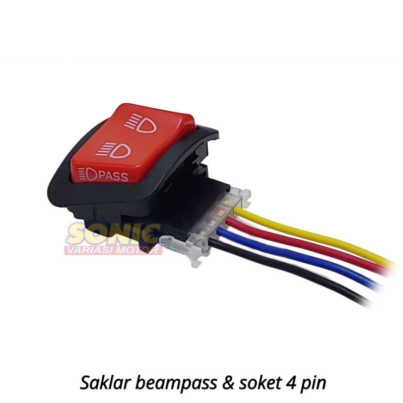 Jual SAKLAR TOMBOL DIM PASS BEAM HONDA VIETNAM SAKLAR DIMMER VARIO REVO ...