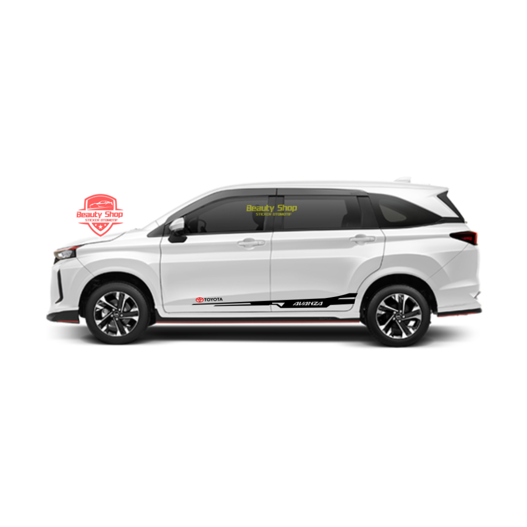 Jual New Toyota Avanza sticker stiker mobil Toyota Avanza Cutting ...