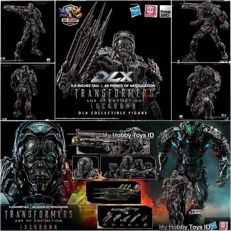 Jual 100% ORIGINAL Threezero X Hasbro Figure Robot Transformers ...