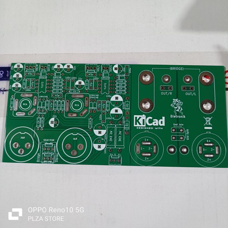 Jual PCB input balance double layer Pcb kit panel belakang CA series ...