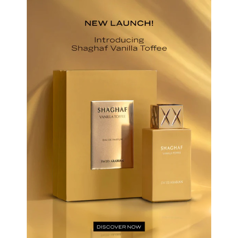 Jual Shaghaf vanilla Toffee by Swiss Arabian | Shopee Indonesia