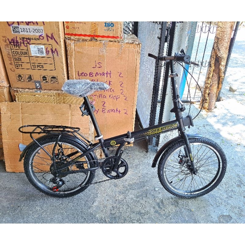 Jual Sepeda Lipat Interbike Ukuran 20 Inch 7 Speed Disc Brake Rem ...