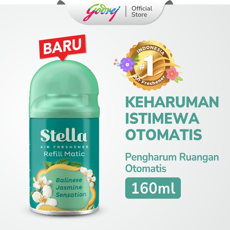 Jual Stella REFILL Matic 160 ml/ Pengharum Ruangan Otomatis | Shopee ...