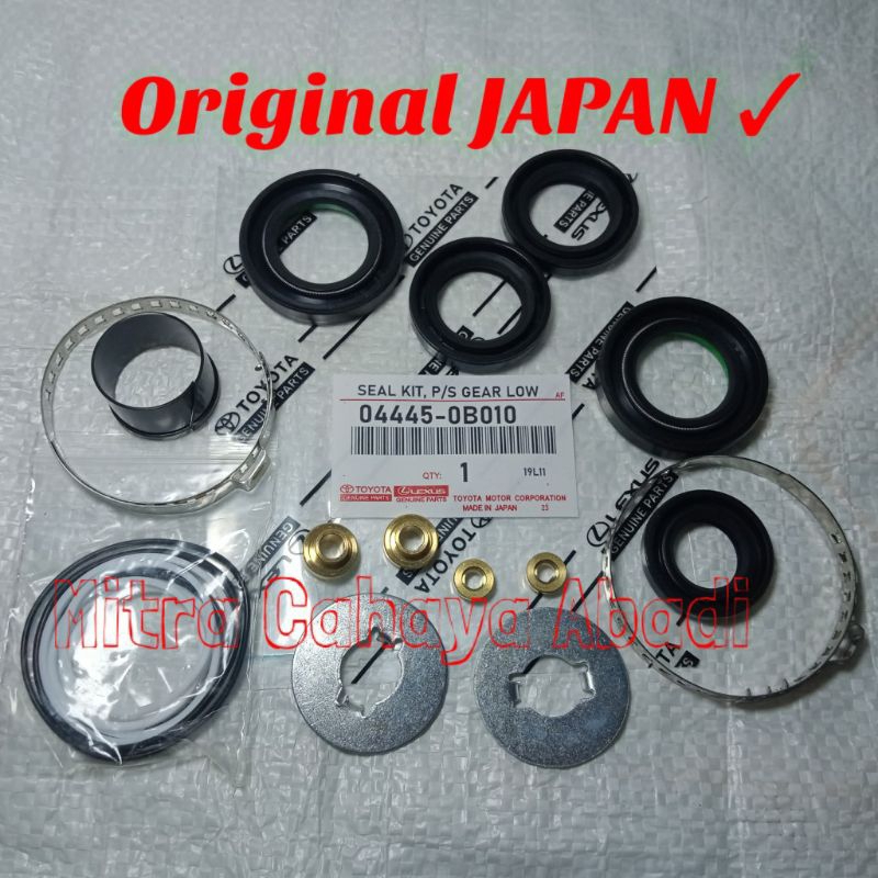 Jual seal kit powersteering stir -rack rak steering stir bawah Toyota ...