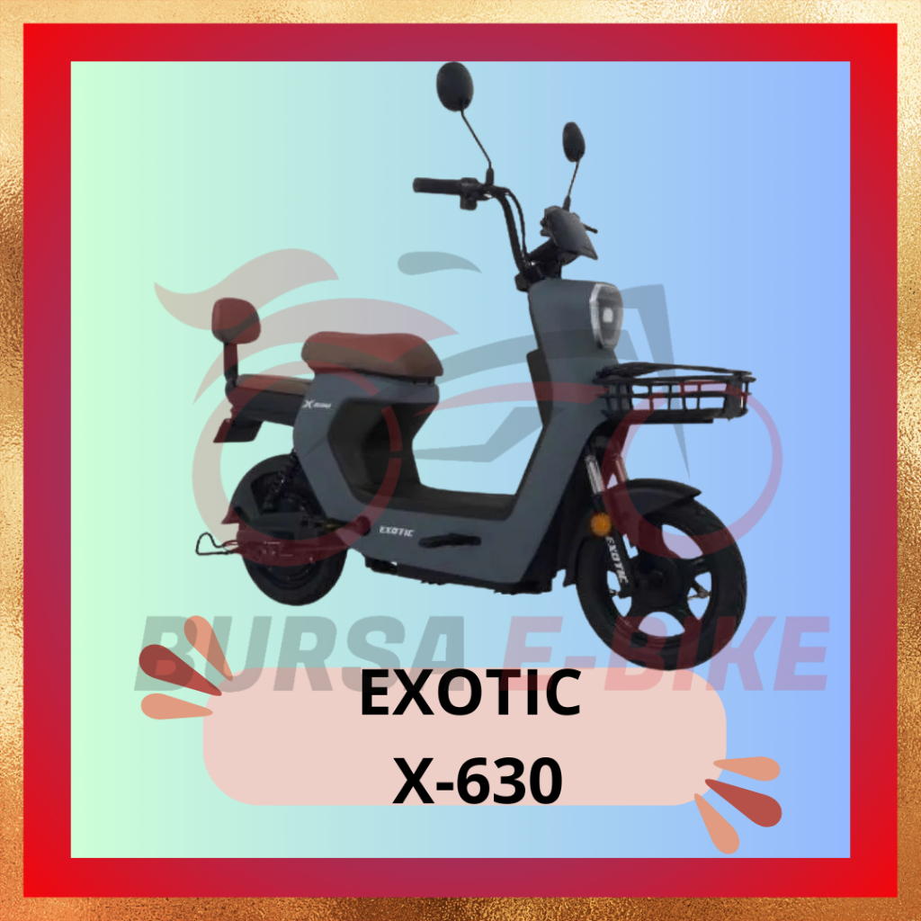 Jual Sepeda Listrik EXOTIC X-630 Berdaya Power 48V/500 WATT dan ...