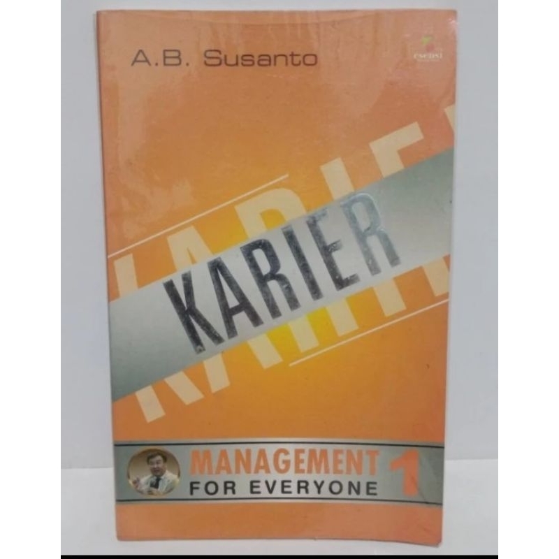 Jual KARIER MANAGEMENT 1 FOR EVERYONE AB SUSANTO BUKU ORIGINAL | Shopee ...