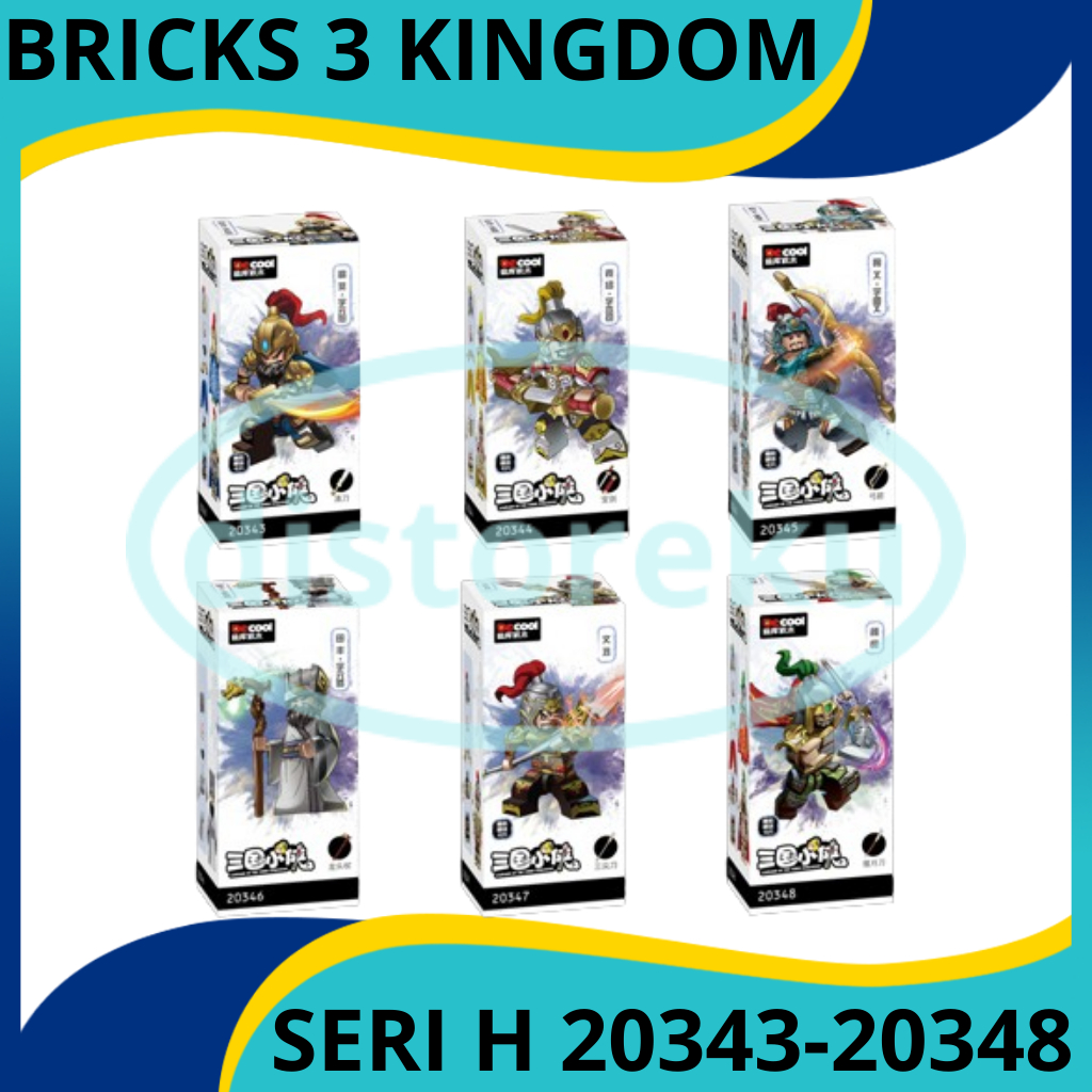 Jual DECOOL BRICK DE COOL BRICKS THREE KINGDOM SAMKOK 3 RAJA GAO LAN ...