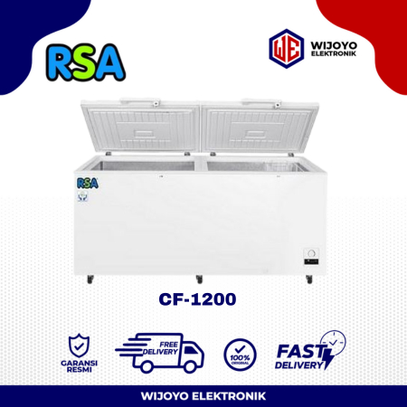 Jual Chest Freezer RSA CF 1200 TX 1050 Liter Freezer Box | Shopee Indonesia
