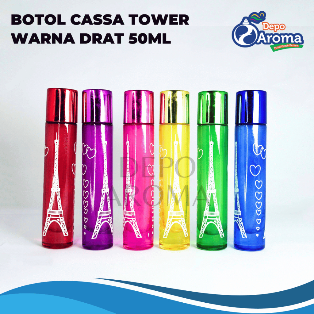 Jual Botol Cassa Tower Warna Drat 50ml | Shopee Indonesia