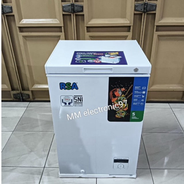 Jual Chest freezer RSA 100 ltr CF110 CF-110 | Shopee Indonesia