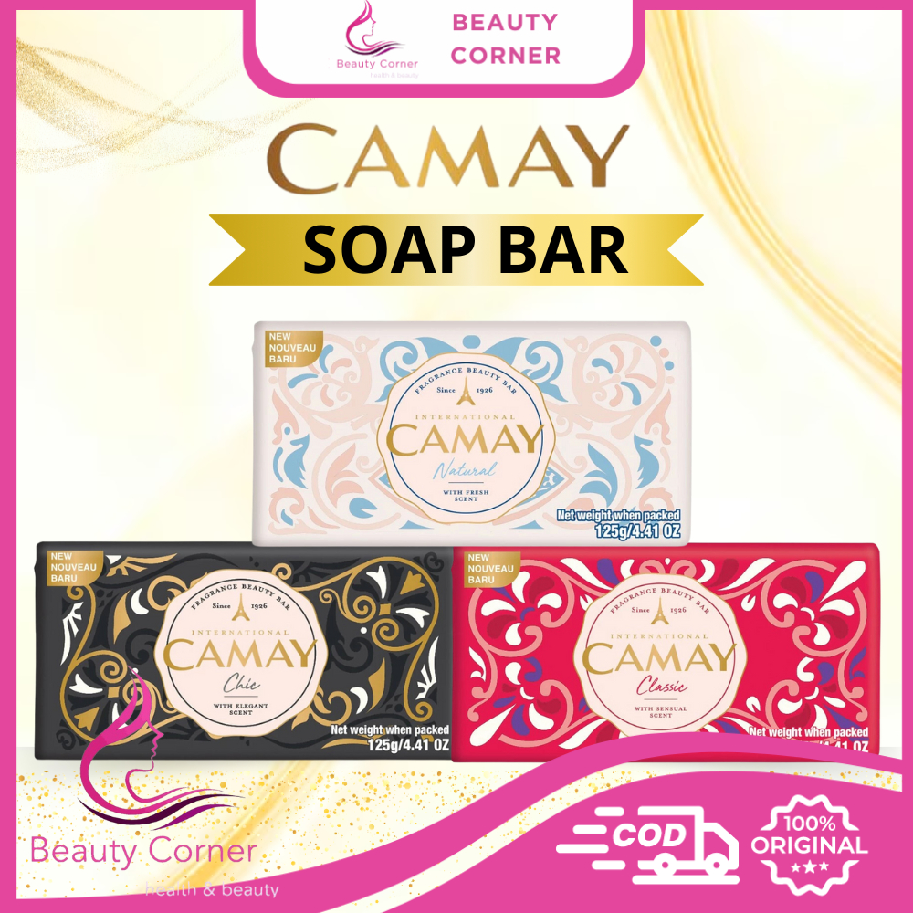 Jual Camay Soap Bar 125gr Sabun Batang Harum - Sabun Mandi | Shopee ...