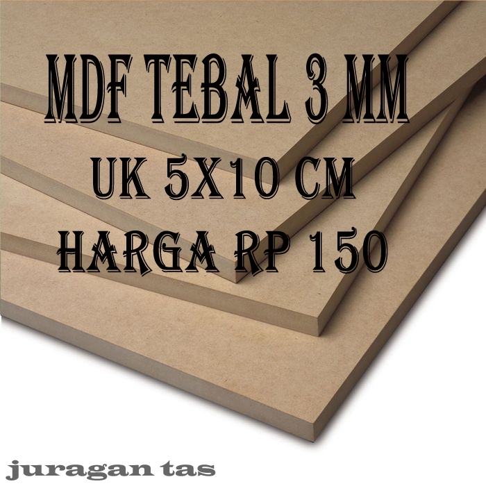 Jual PAPAN MDF 3mm Ukuran 5X10 | Shopee Indonesia