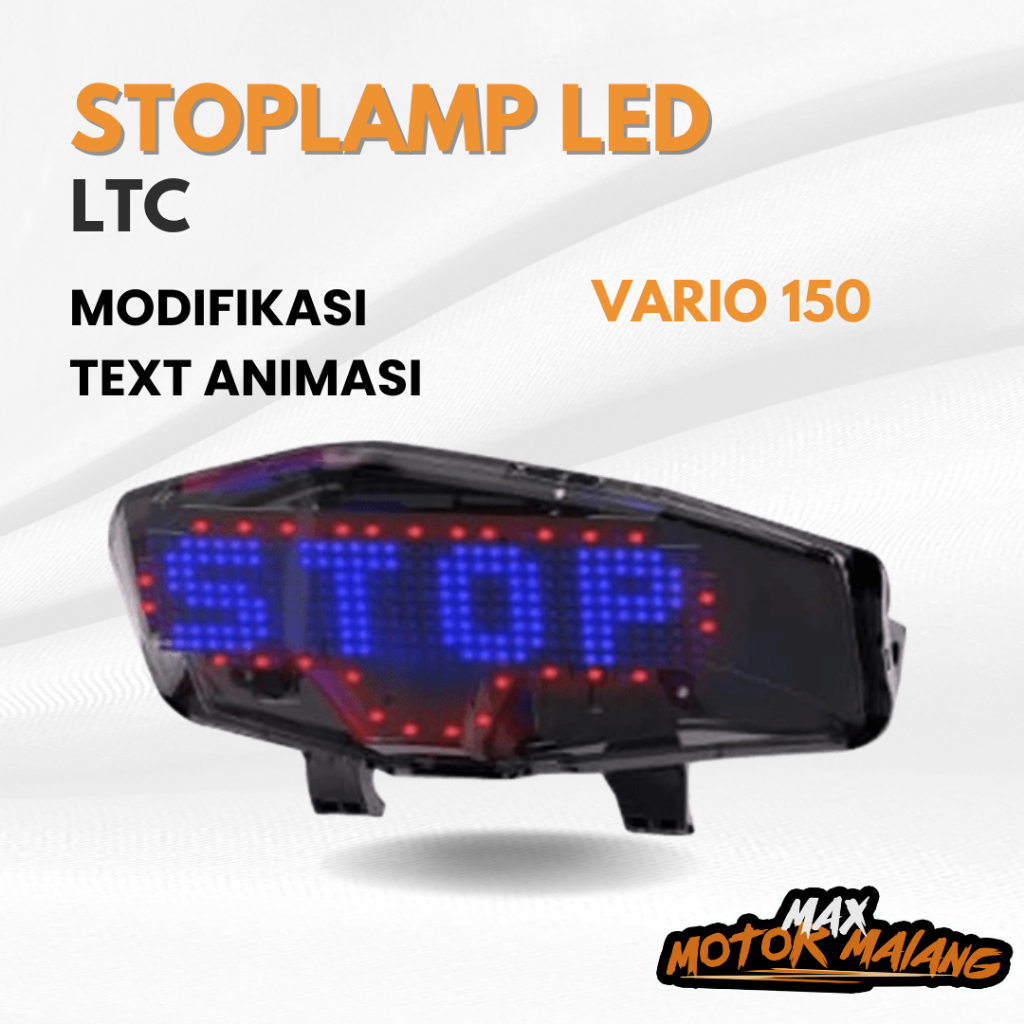 Jual Stop Lamp LED Lampu Belakang 5616 Vario 150 Running V2 Modifikasi ...